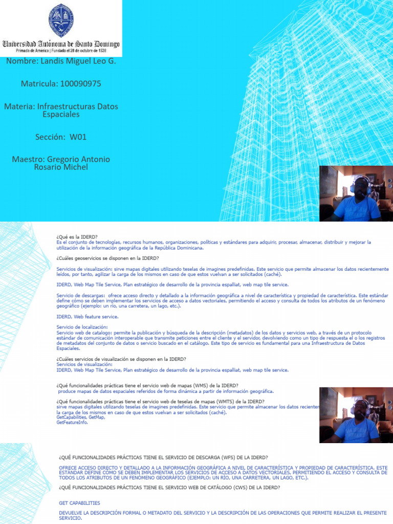 Parte 1. Experiencia de Visitar y Explorar El Portal de La IDERD | PDF ...