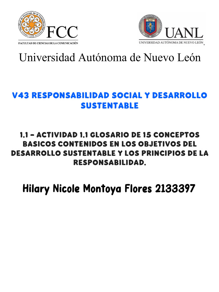 Act 1 Glosario | PDF