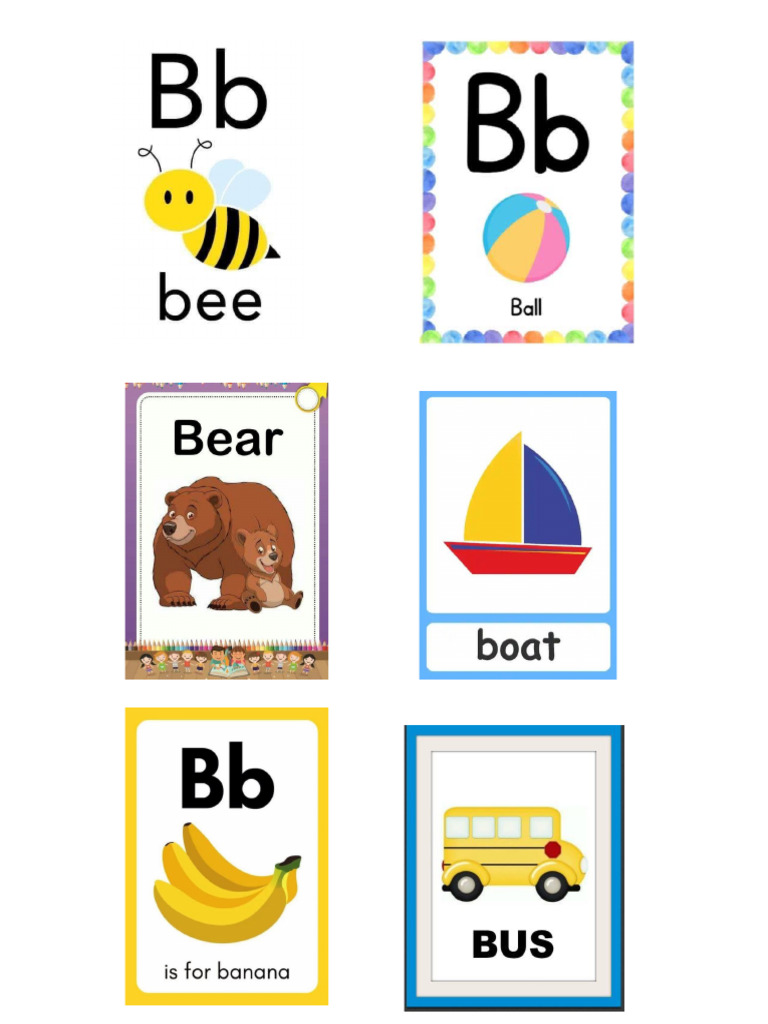 Letras Con B | PDF