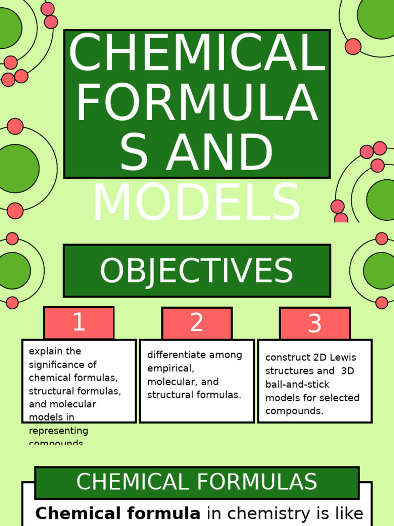 Chemical Bonds Chemistry Presentation in A Green and Bold Style | PDF ...