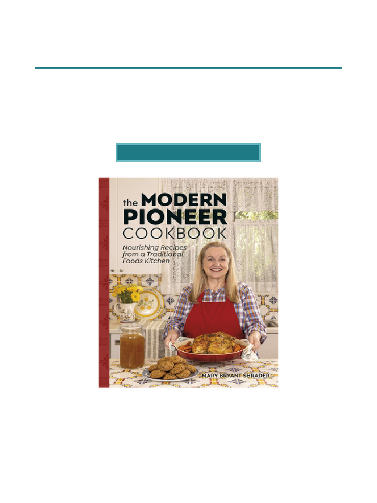 Traditional Foods Cookbook Download | PDF