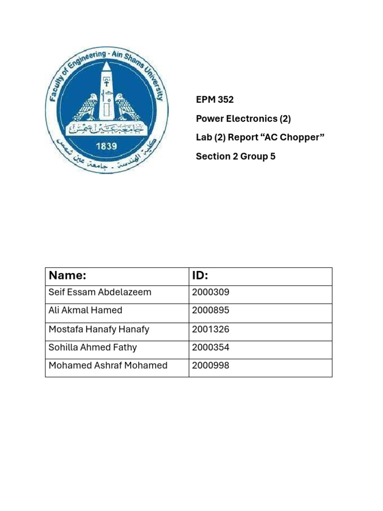 PE LAB 2 | PDF | Alternating Current | Ac Power