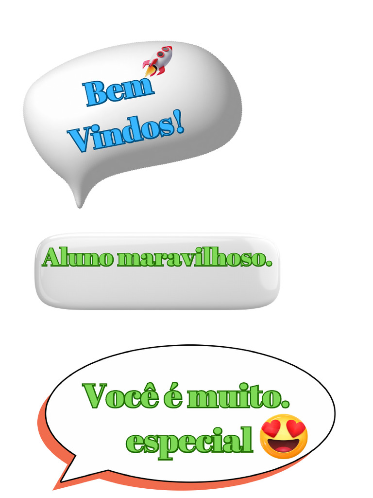 PLAQUINHAS DE BOAS VINDAS!.pdf | PDF