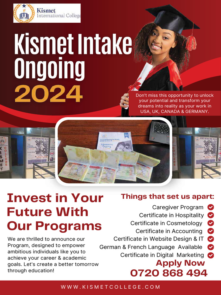 Kismet International College Fee Structure | PDF | Diploma | Health Care