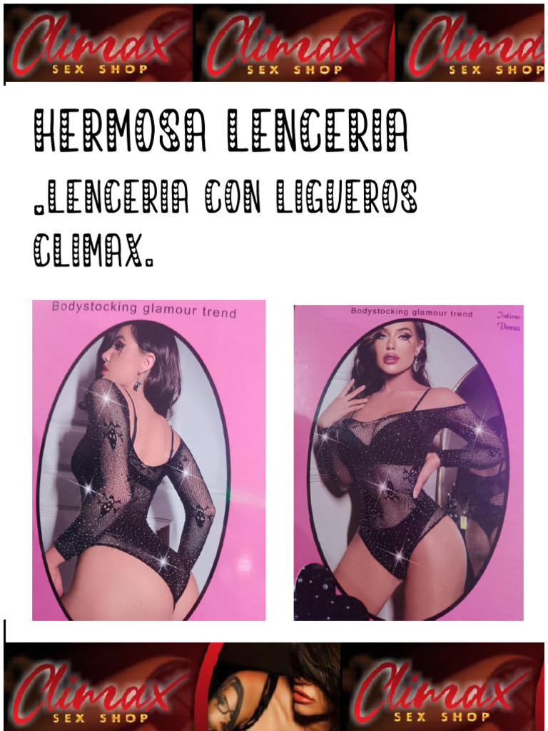 CATALOGO LENCERIA CLIMX SEX SHOP PDF 2 | PDF
