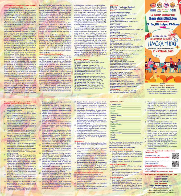 Brochure Hackathon Final | PDF