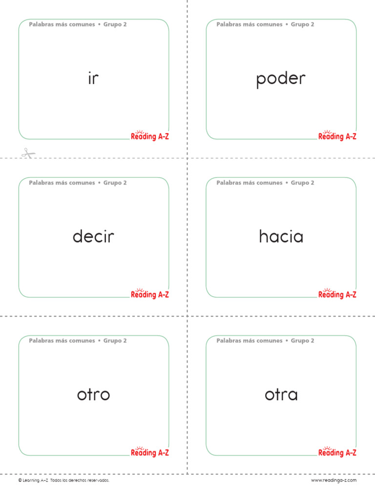 Most Common Word SP Set 2 | PDF