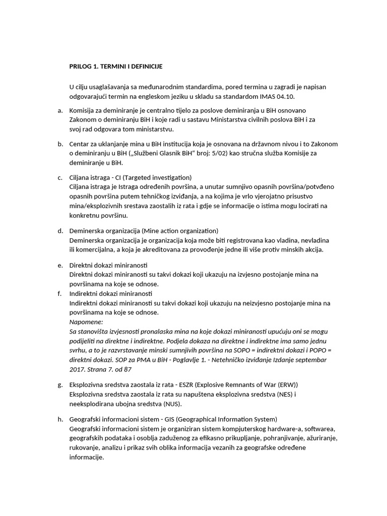 Prilog 1 | PDF