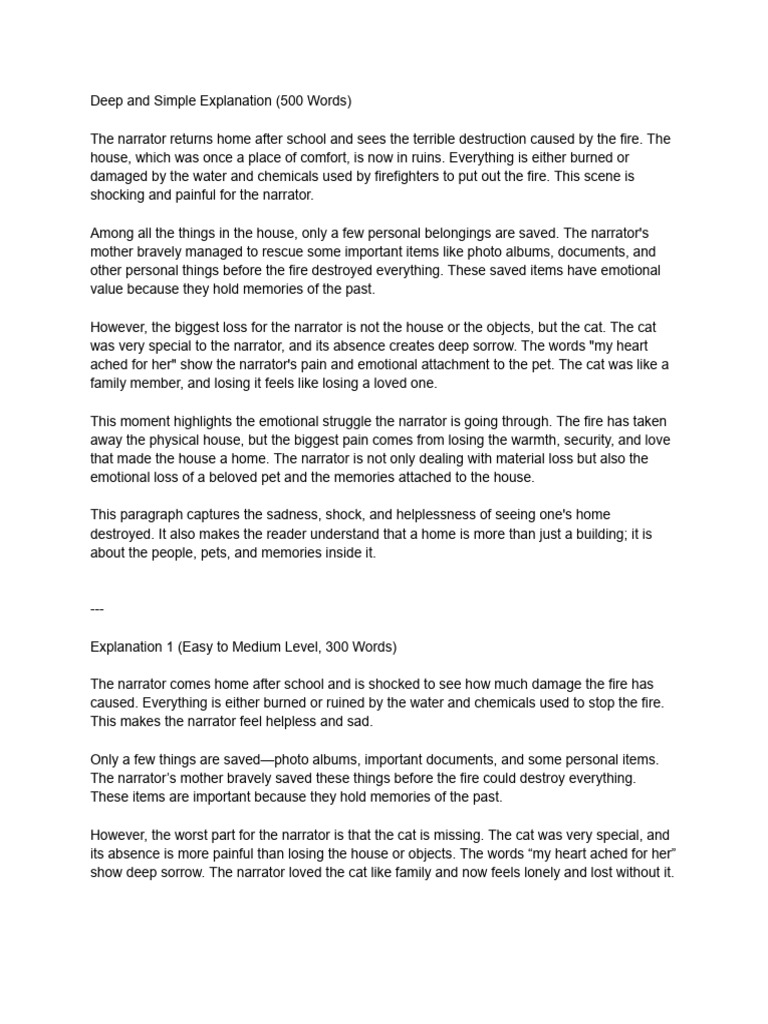 A HOUSE IS NOT A HOME | PDF | Grief | Love