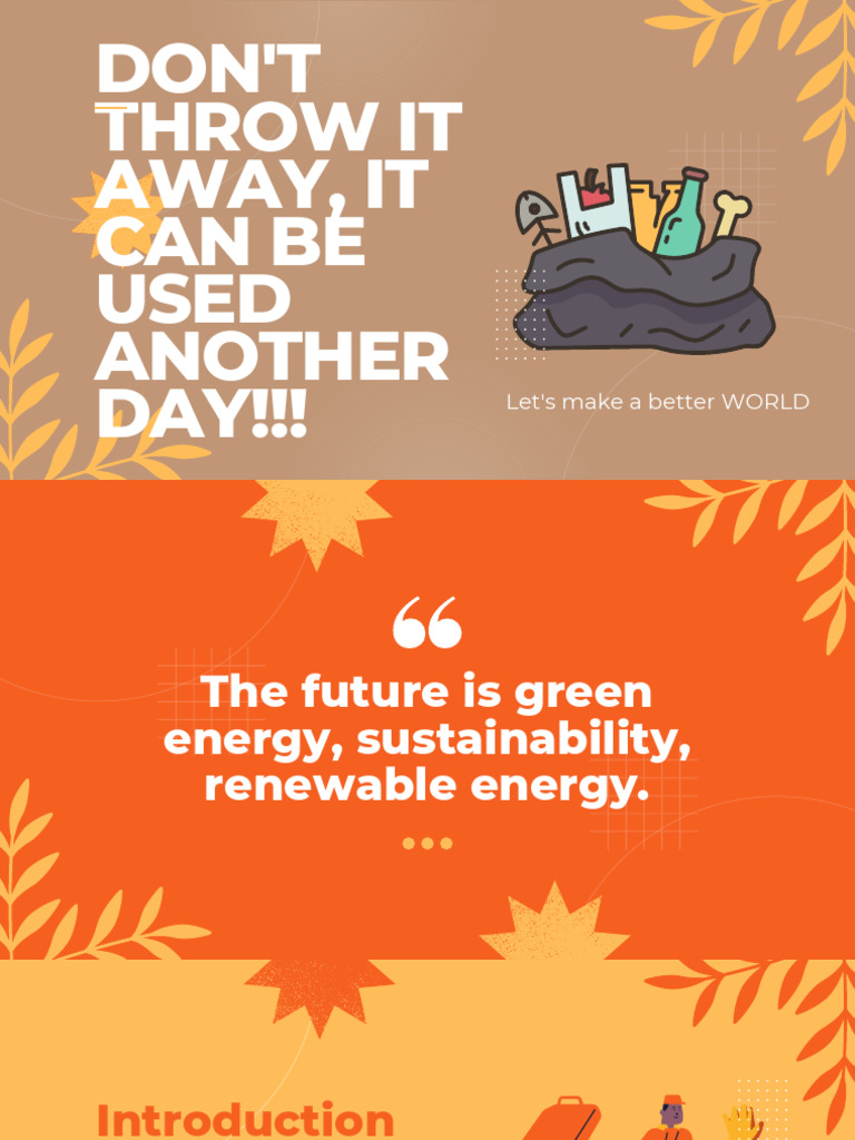 Harnessing Organic Waste for Biogas | PDF | Biogas | Energy Development