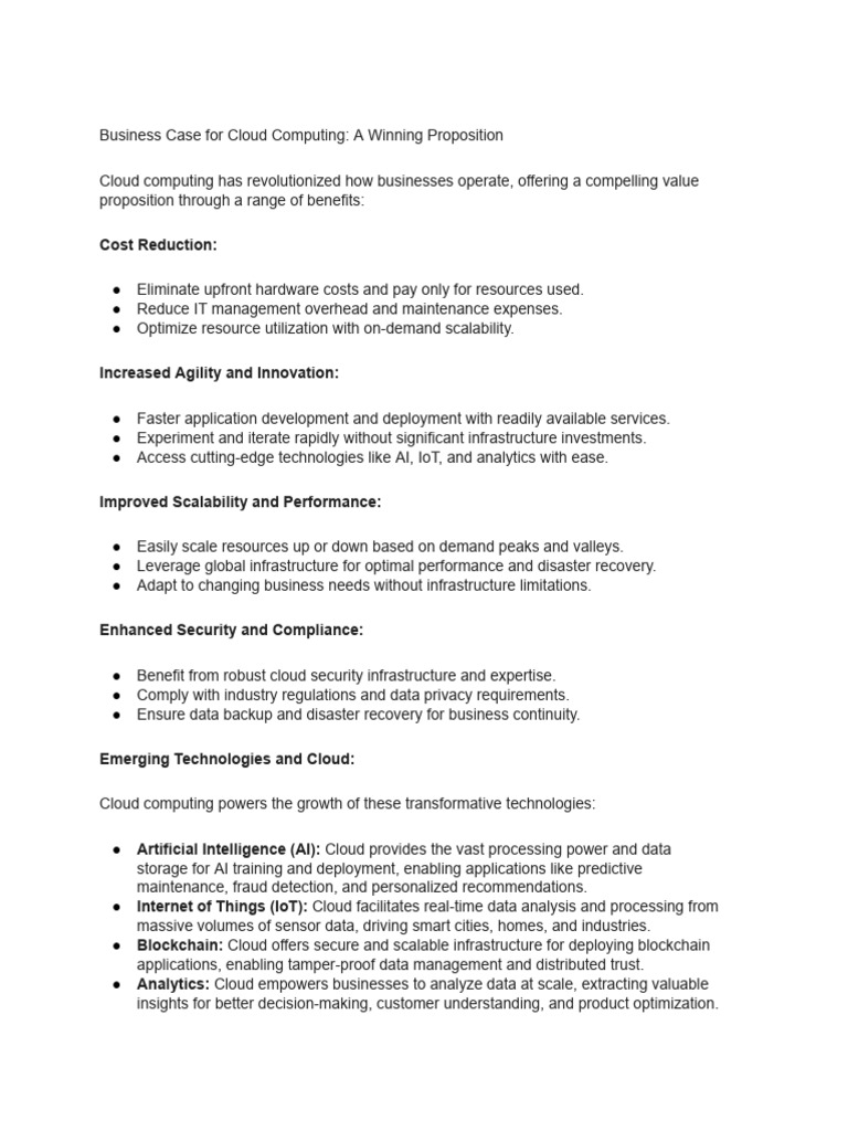 Unit 2 Summary | PDF | Cloud Computing | Scalability