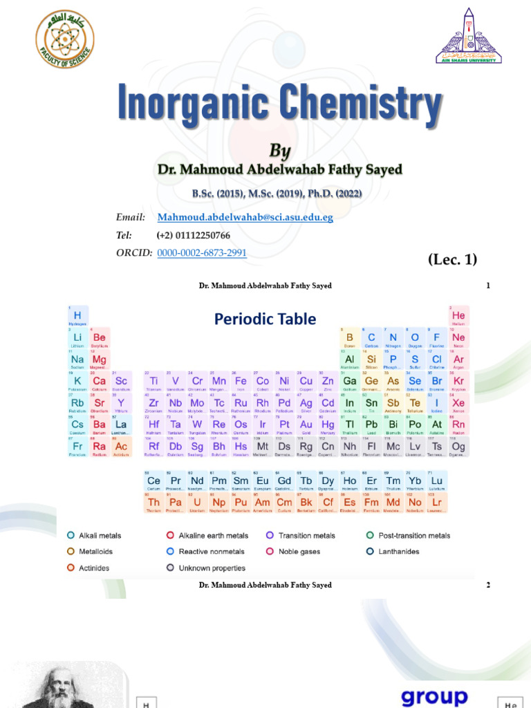 Periodic Table & Chemical Bonds Guide | PDF | Chemical Bond | Ionic Bonding