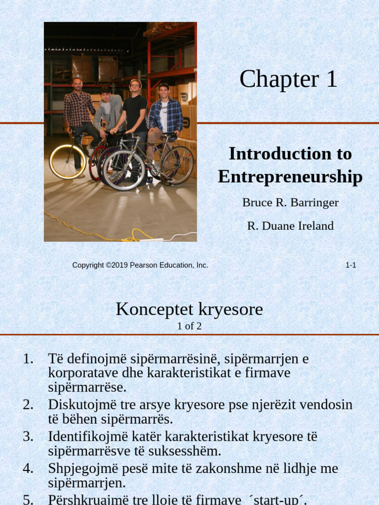 1. Hyrje Ne Ndermarresi (Leksioni 1) | PDF