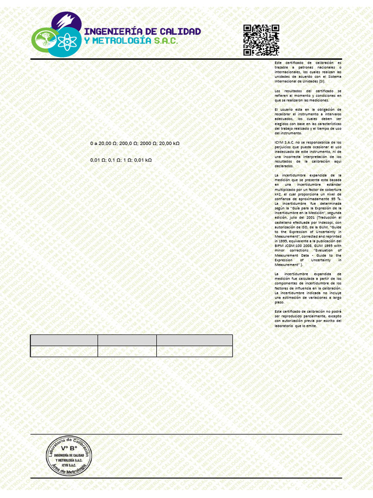 Cal. Telurometro Em4058 2023 | PDF | Calibración | Metrología