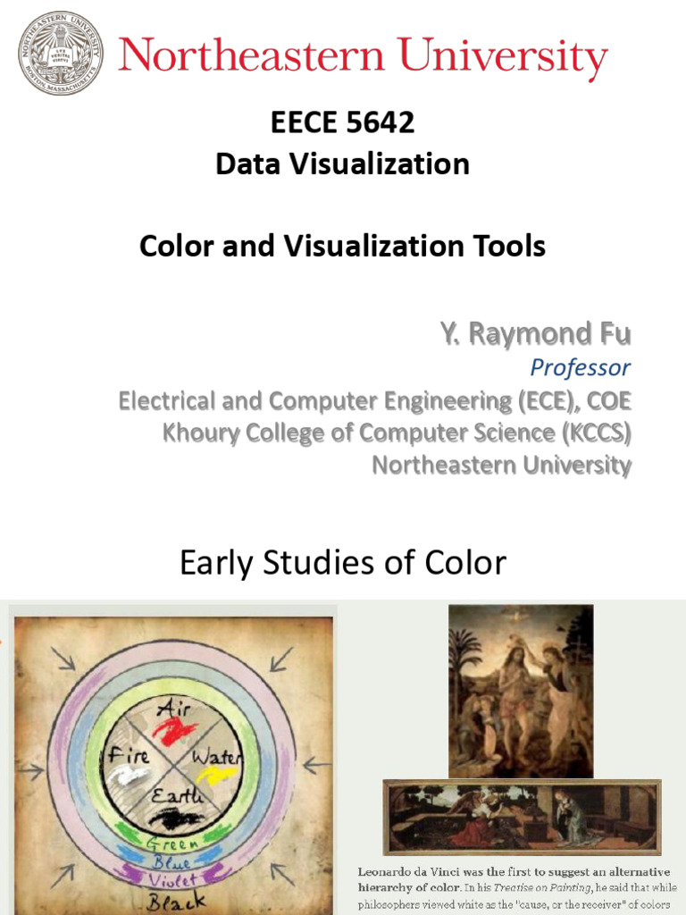 Visualization-8-Color and Visualization Tools | PDF | Color | Vision