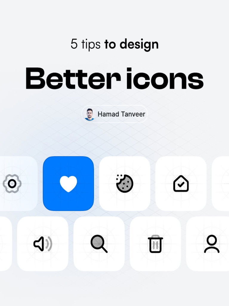 5 Tips To Design Better Icons | PDF