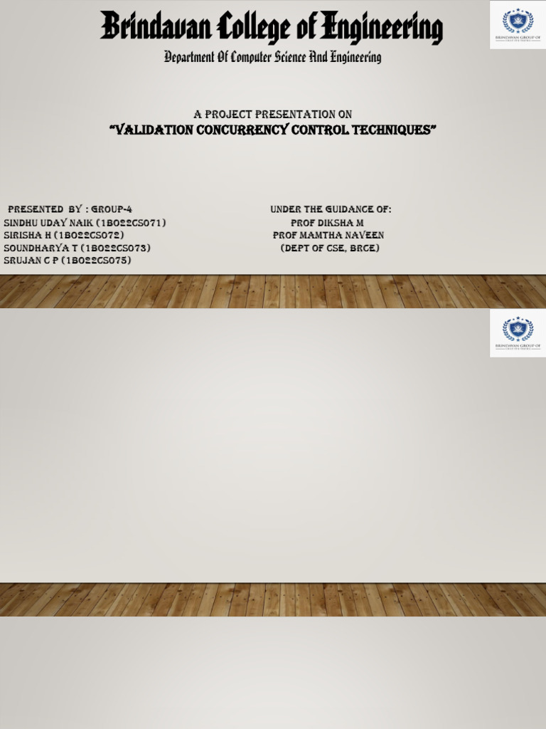 DBMS Group 4 Seminar PPT Final | PDF | Database Transaction | Data