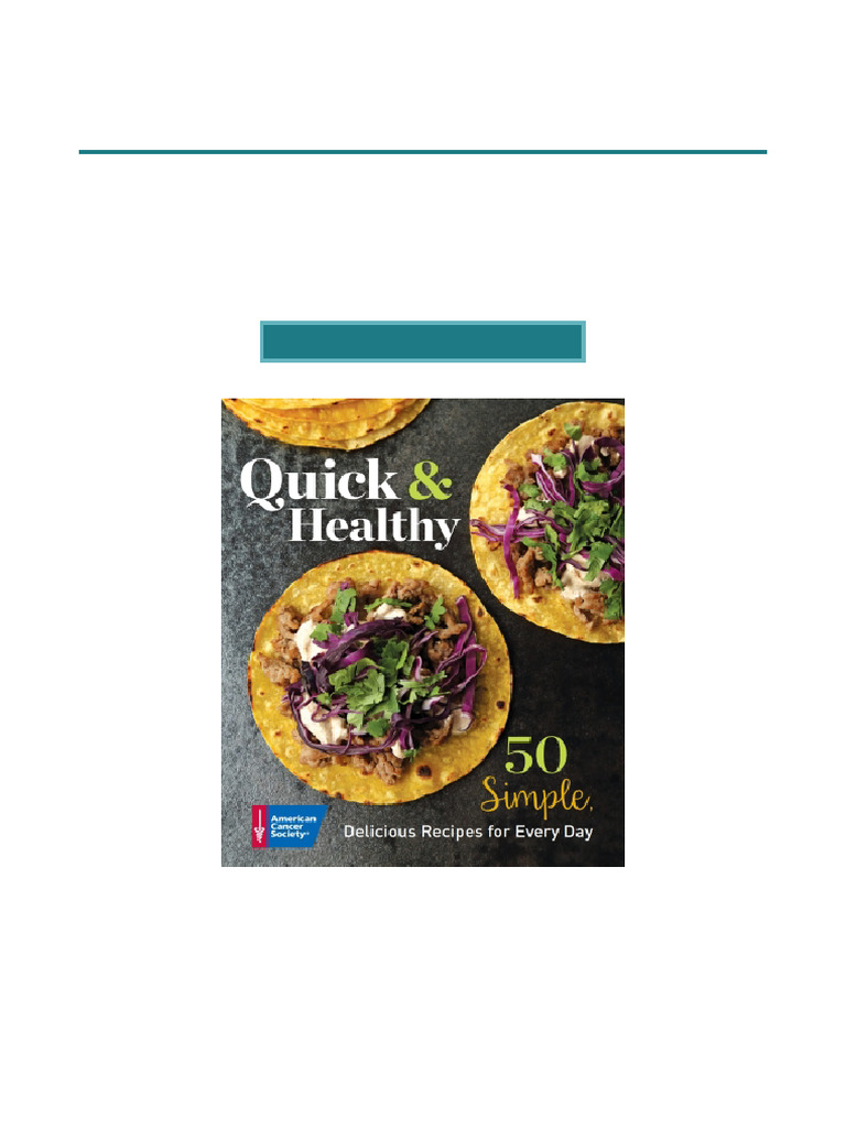 High Quality Quick & Healthy 50 Simple Delicious Recipes For Every Day ...