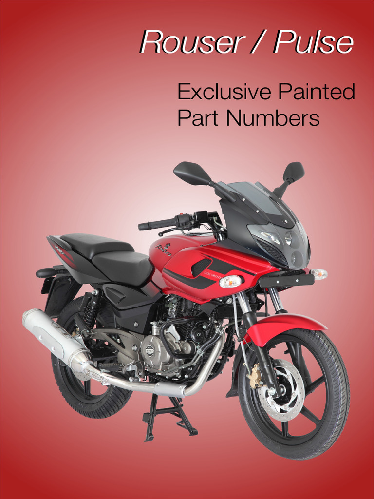 Rouser and Pulse Petrol Tank Part Numbers | PDF