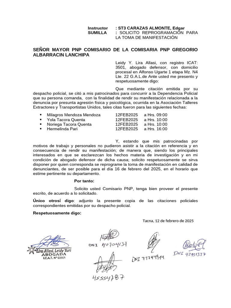 Reprogramacion Policial GAL | PDF