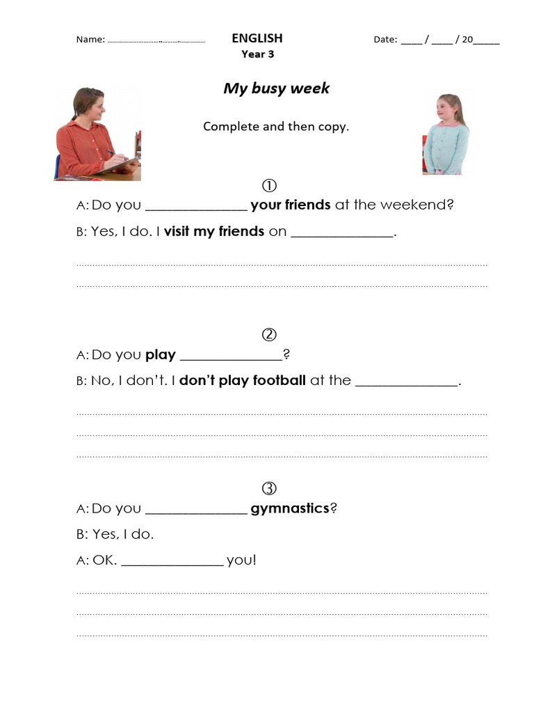 Pres - Simple Dialogues | PDF