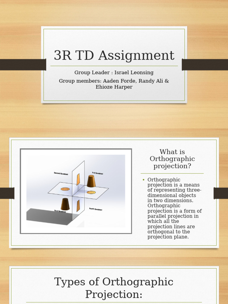 3R TD Assignment - Group | PDF
