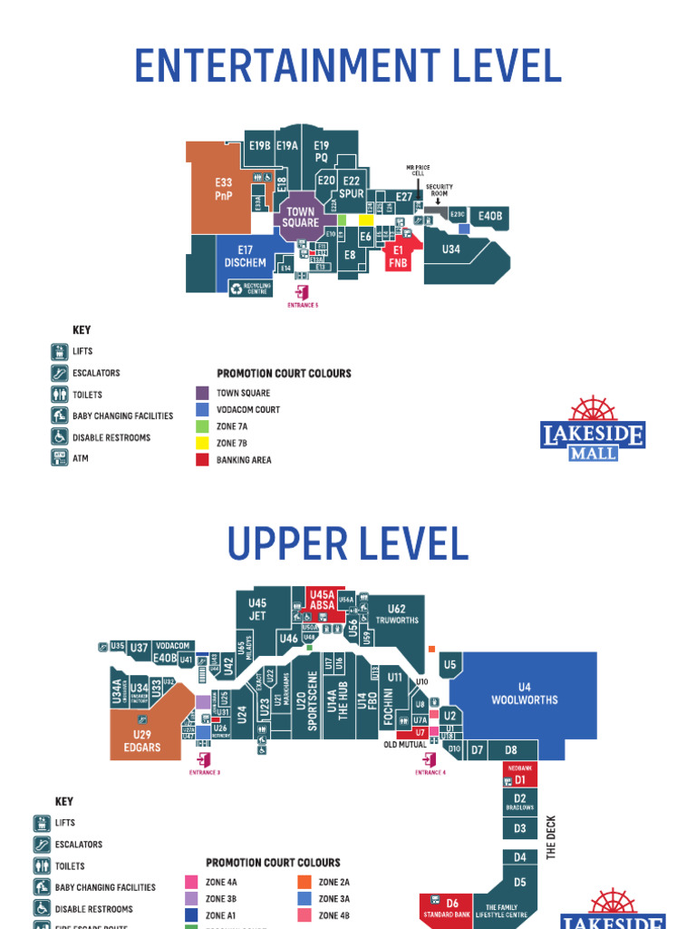 Lakeside Mall Maps | PDF