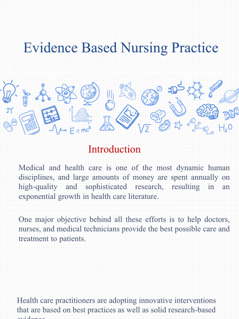 10 Evidence Based Practice | PDF