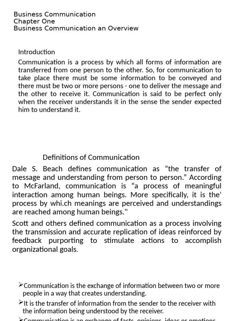 Abe Business Commm New | PDF | Nonverbal Communication | Communication