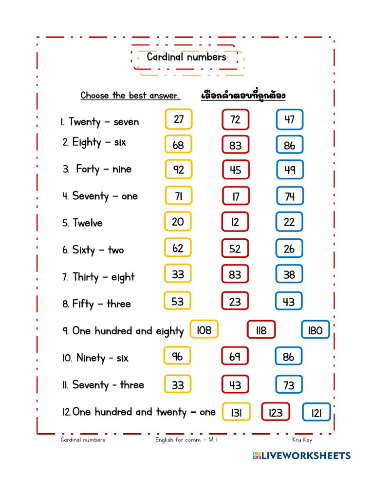 NUMBERS | PDF