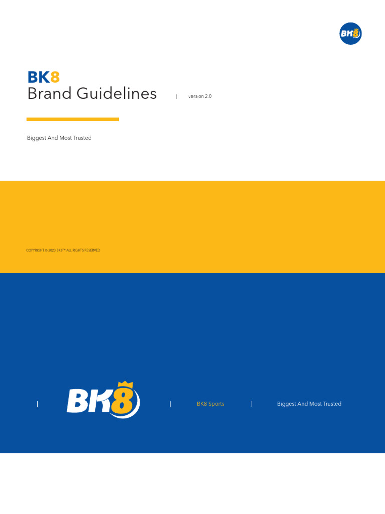 BK8 - Brand Guidelines - 240703 | PDF | Logos | Brand
