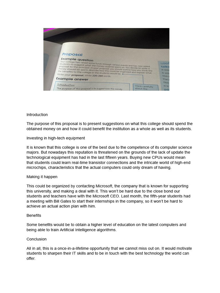 Proposal for Upgrading College Tech | PDF