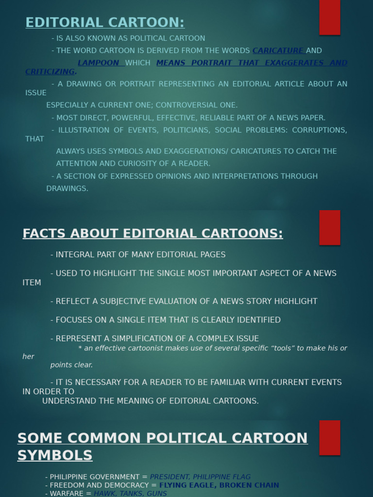 Understanding Editorial Cartoons | PDF | Cartoon | News