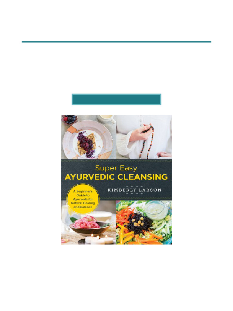 Preview Super Easy Ayurvedic Cleansing A Beginner's Guide to Ayurveda for Natural Healing and ...