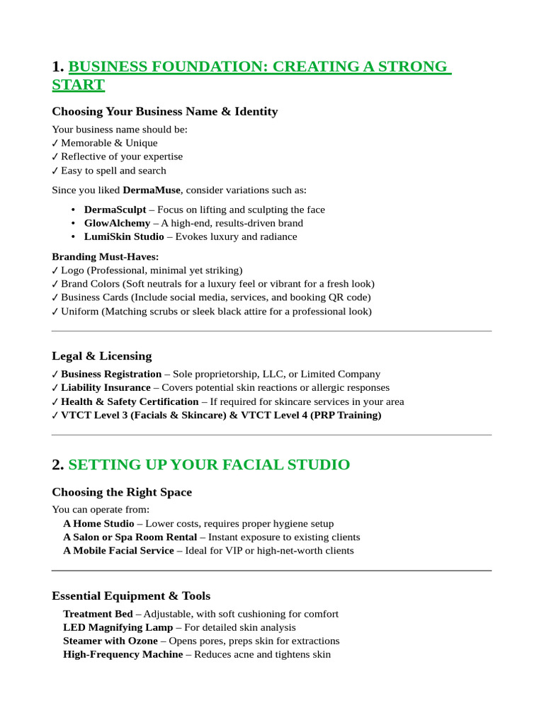 Plan, Luma Therapie | PDF | Skin | Dermatology