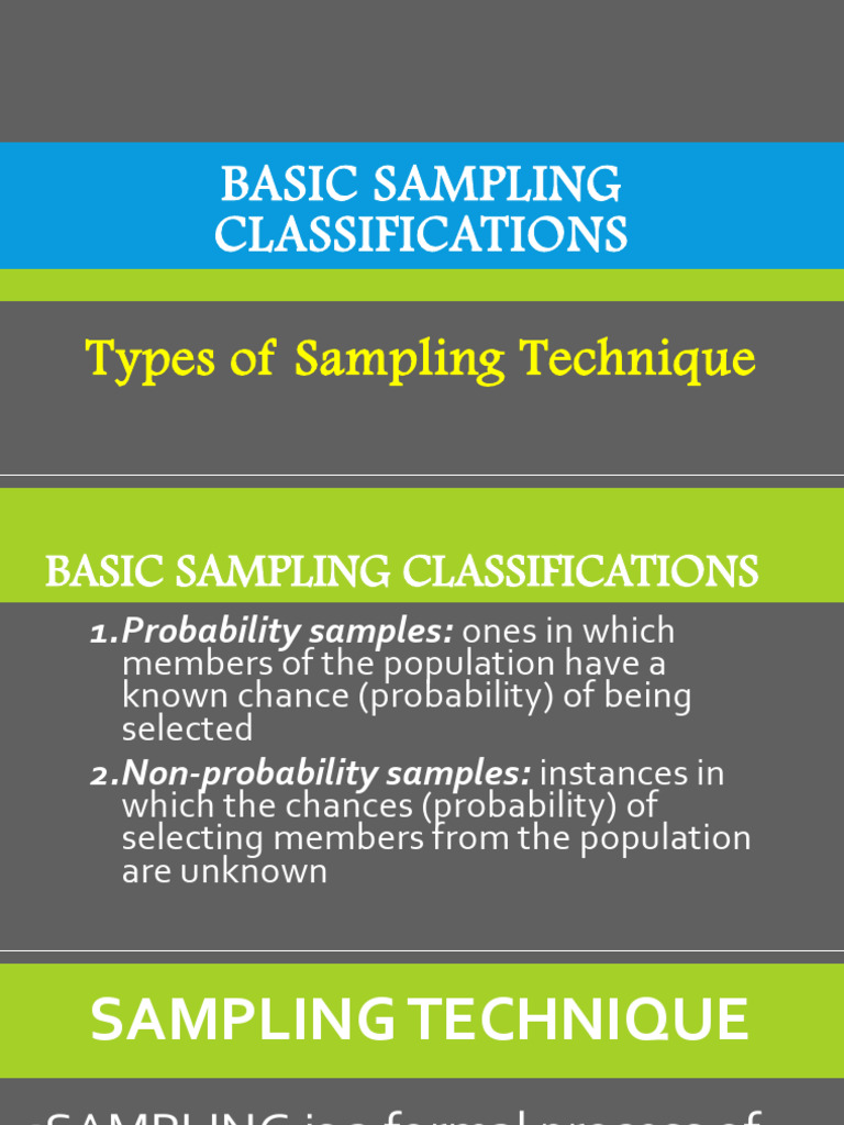 Lesson 2 Advanced Statistics | PDF | Sampling (Statistics) | Stratified Sampling