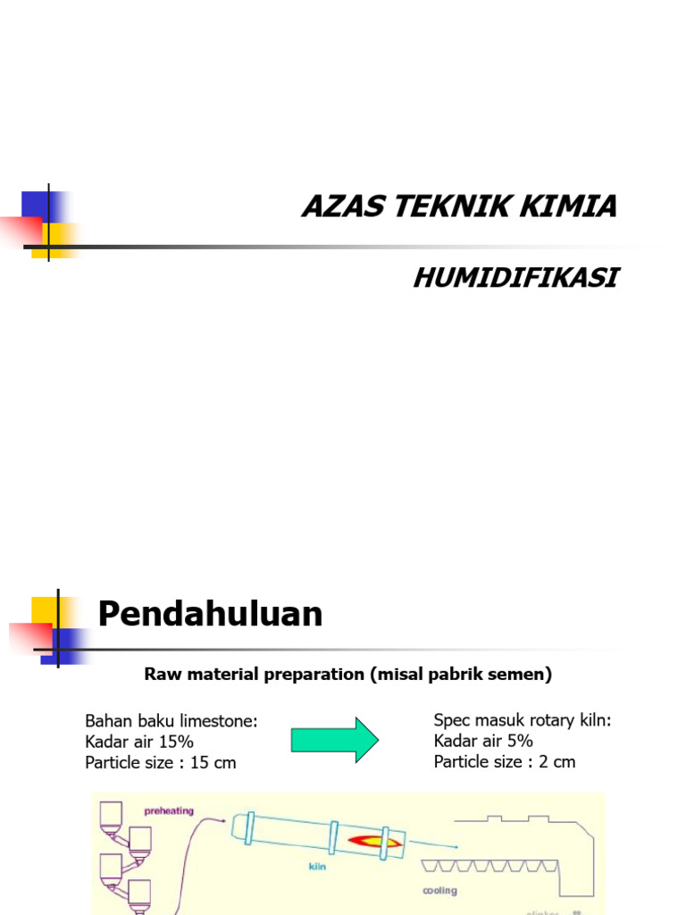 Week 12 - Concept of Humidification | PDF