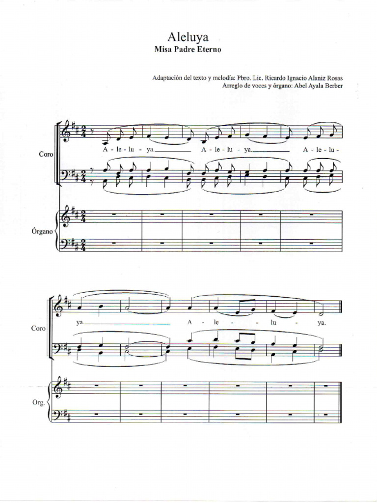 ALELUYA | PDF