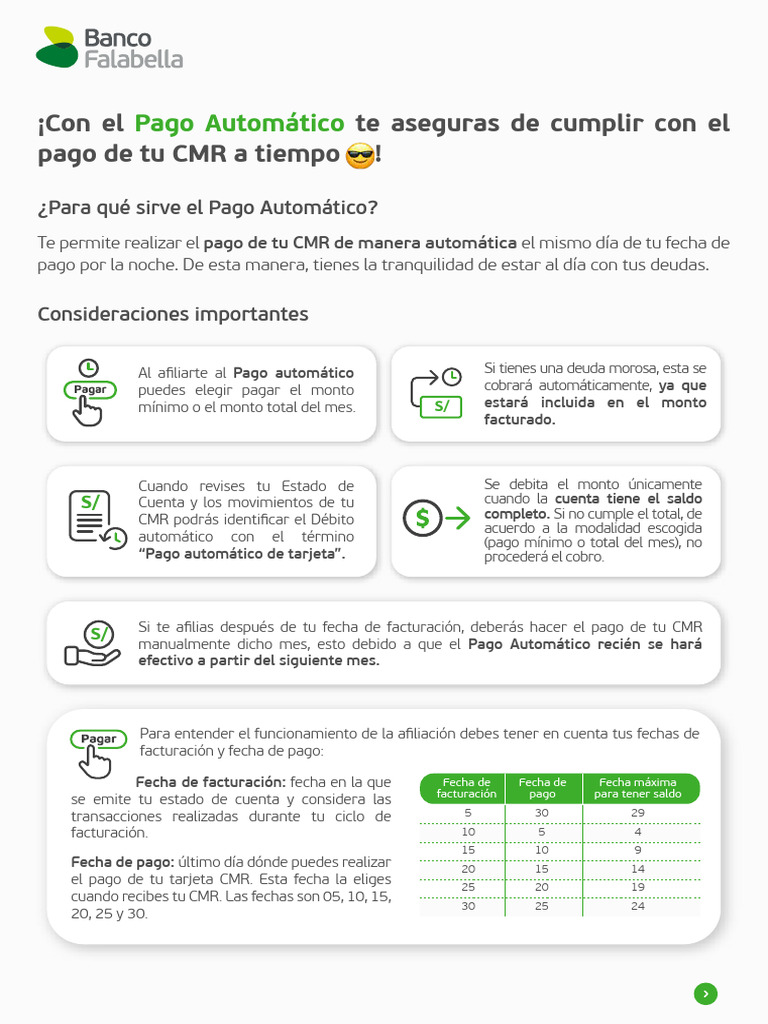 Pago_Autom__tico_2024 | PDF | Tarjeta de débito | Bancos
