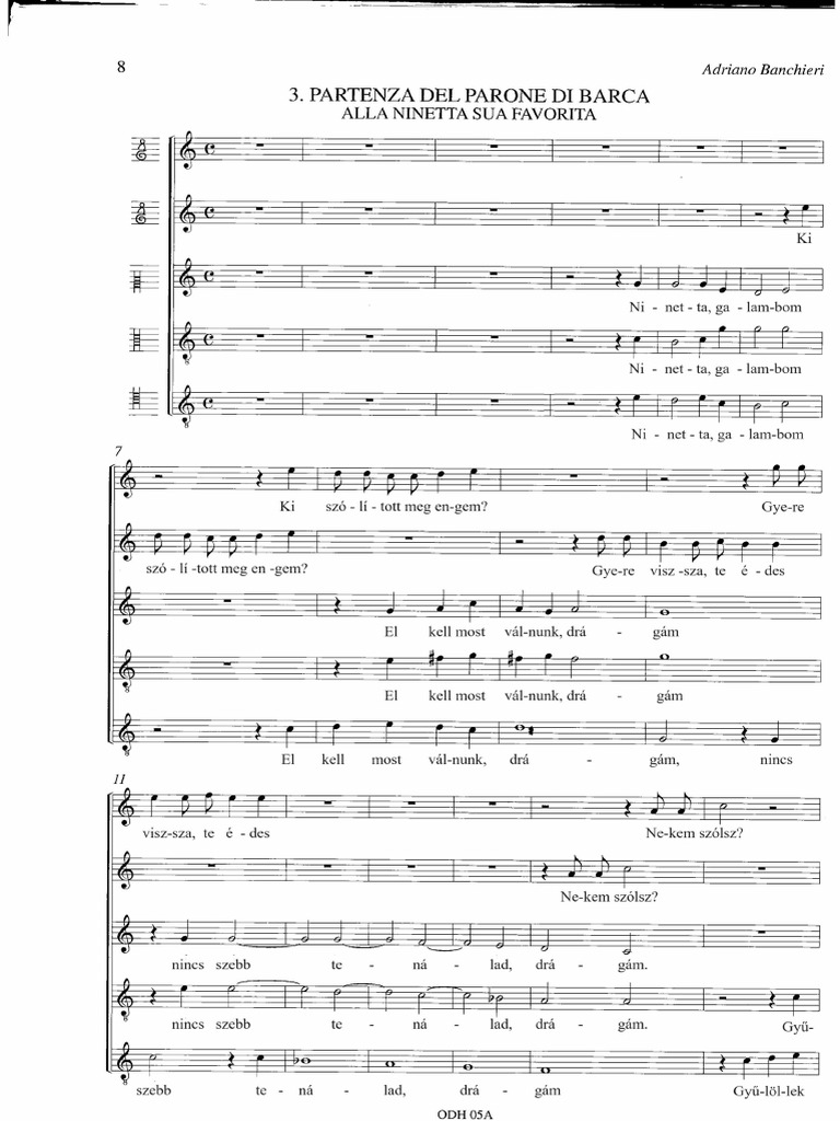 Banchieri Barka Magyar 3 Tetel | PDF