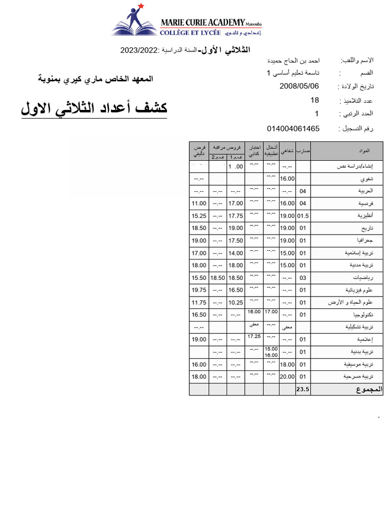 Ahmed Ben Hadj Hamida | PDF