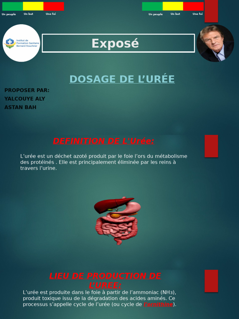 Dosage de l'urée: Méthodes et Variations | PDF | Urée | Ammoniac