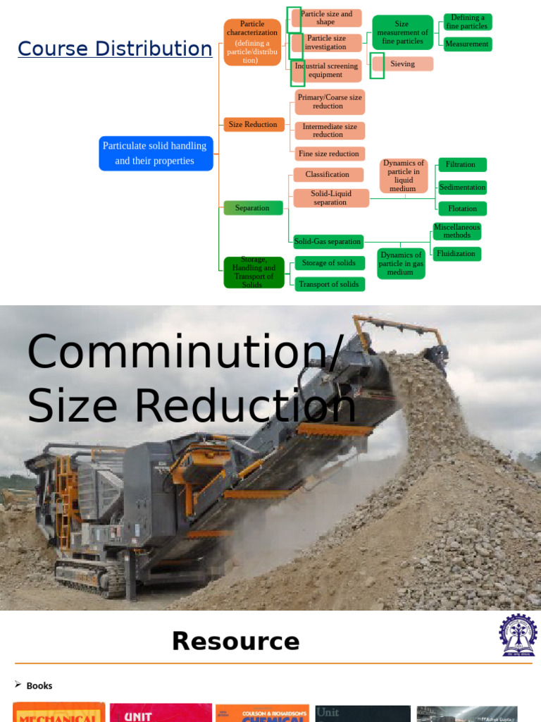 Size Reduction - 22 August | PDF | Fracture | Rock (Geology)