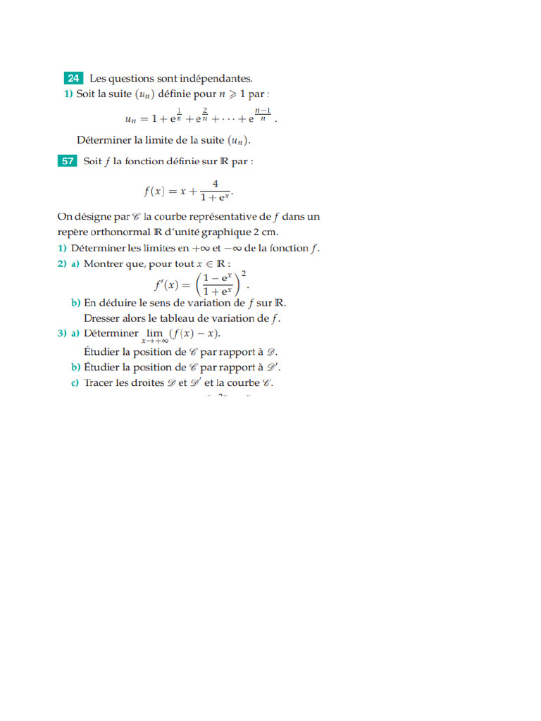 Exercice tutorat expo | PDF