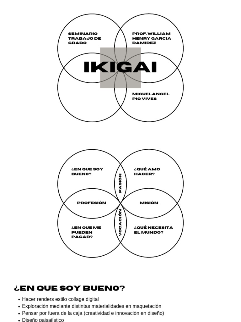 IKIGAI | PDF | Diseño | Cuentacuentos