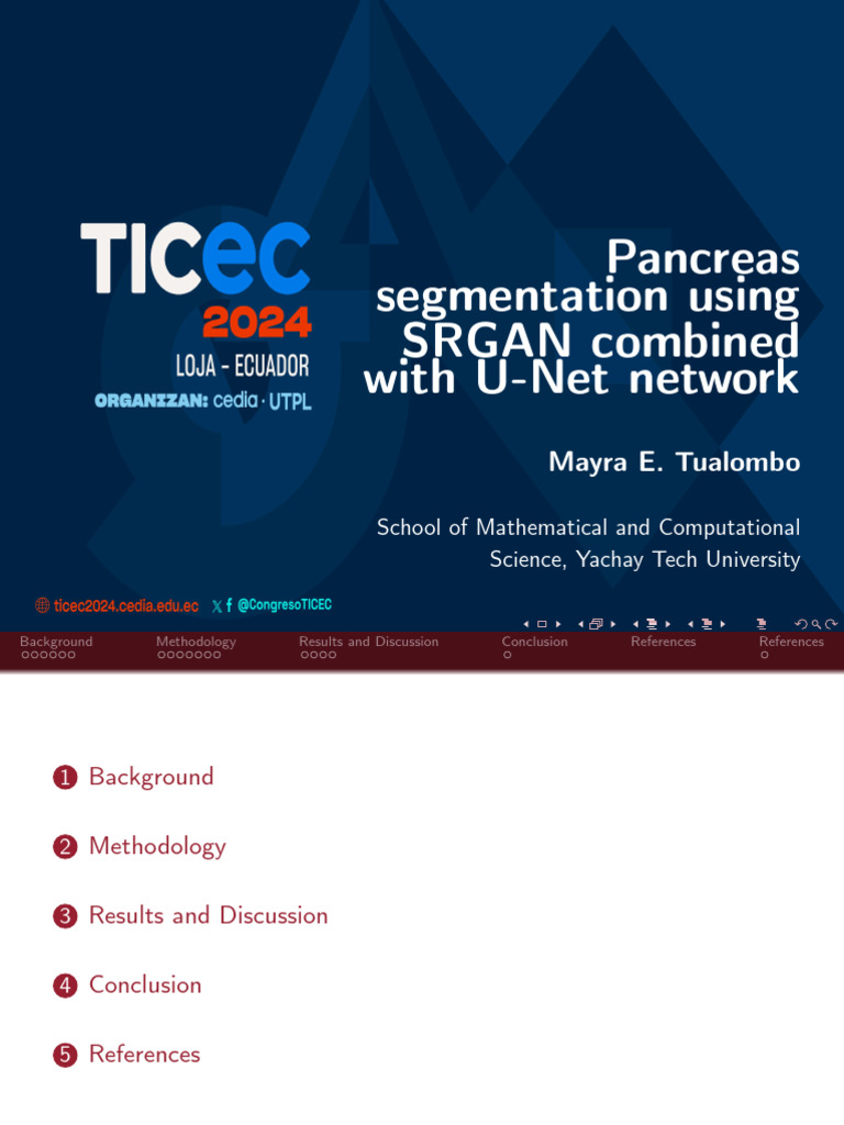 Pancreas Segmentation Using SRGAN Combined With U Net Network | PDF | Pancreatic Cancer | Image ...