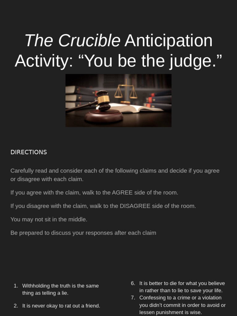 11b. The Crucible Anticipation Activity | PDF