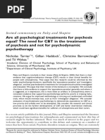 CBT for Psychosis: Garety Model Overview | PDF | Cognitive Behavioral ...
