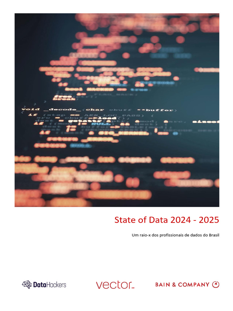 Bain & Company e Data Hackers - State of Data 2024 | PDF | Brasil ...