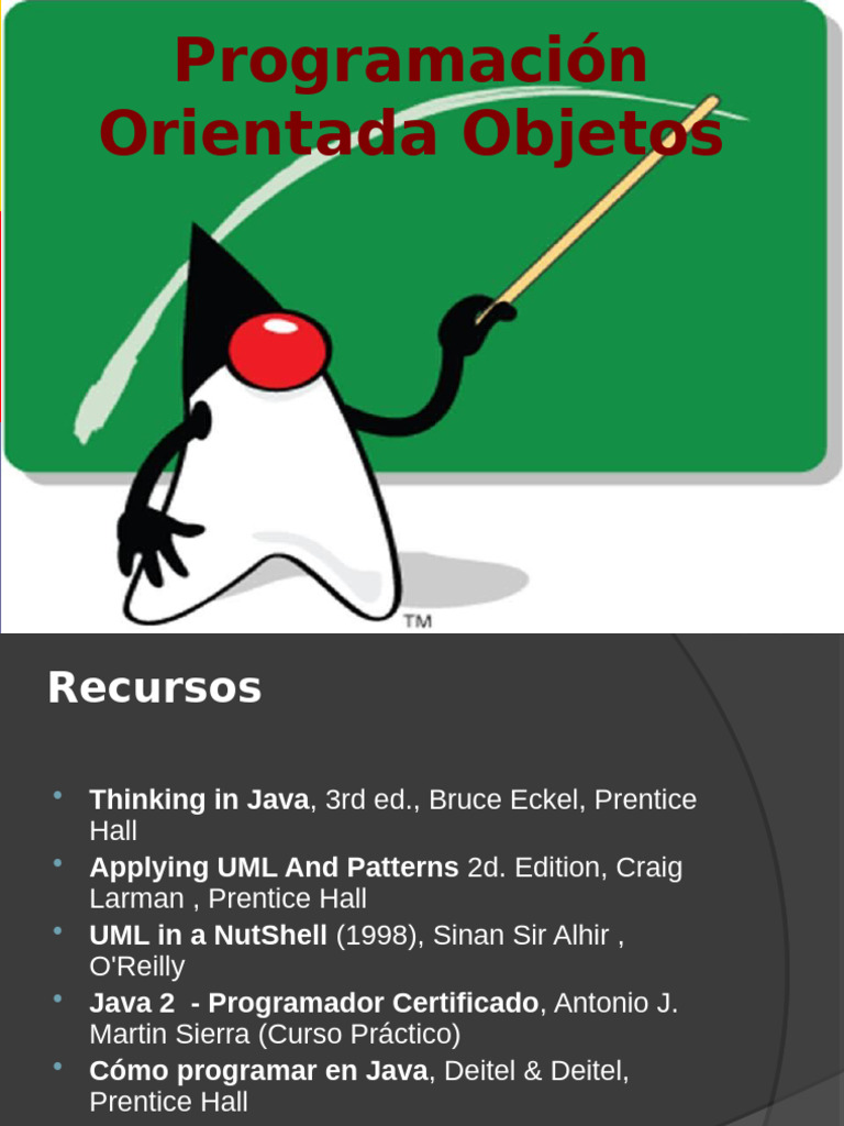 01 Introduccion | PDF | Objeto (informática) | Paradigmas de programación